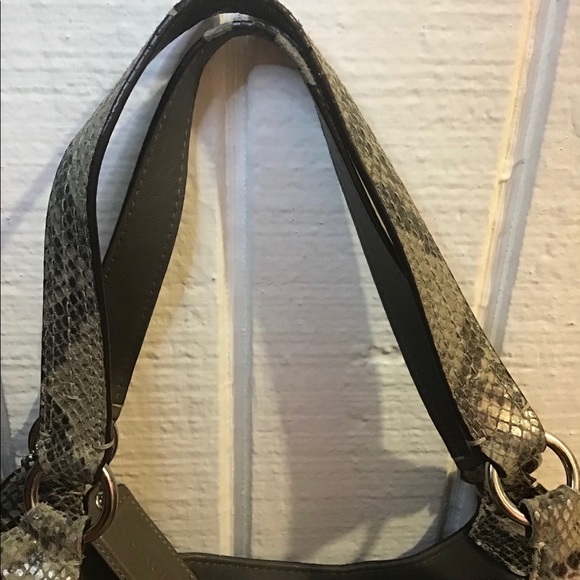 Coach | Bags | Coach Maggie Python Snake Print Handbag | Poshmark